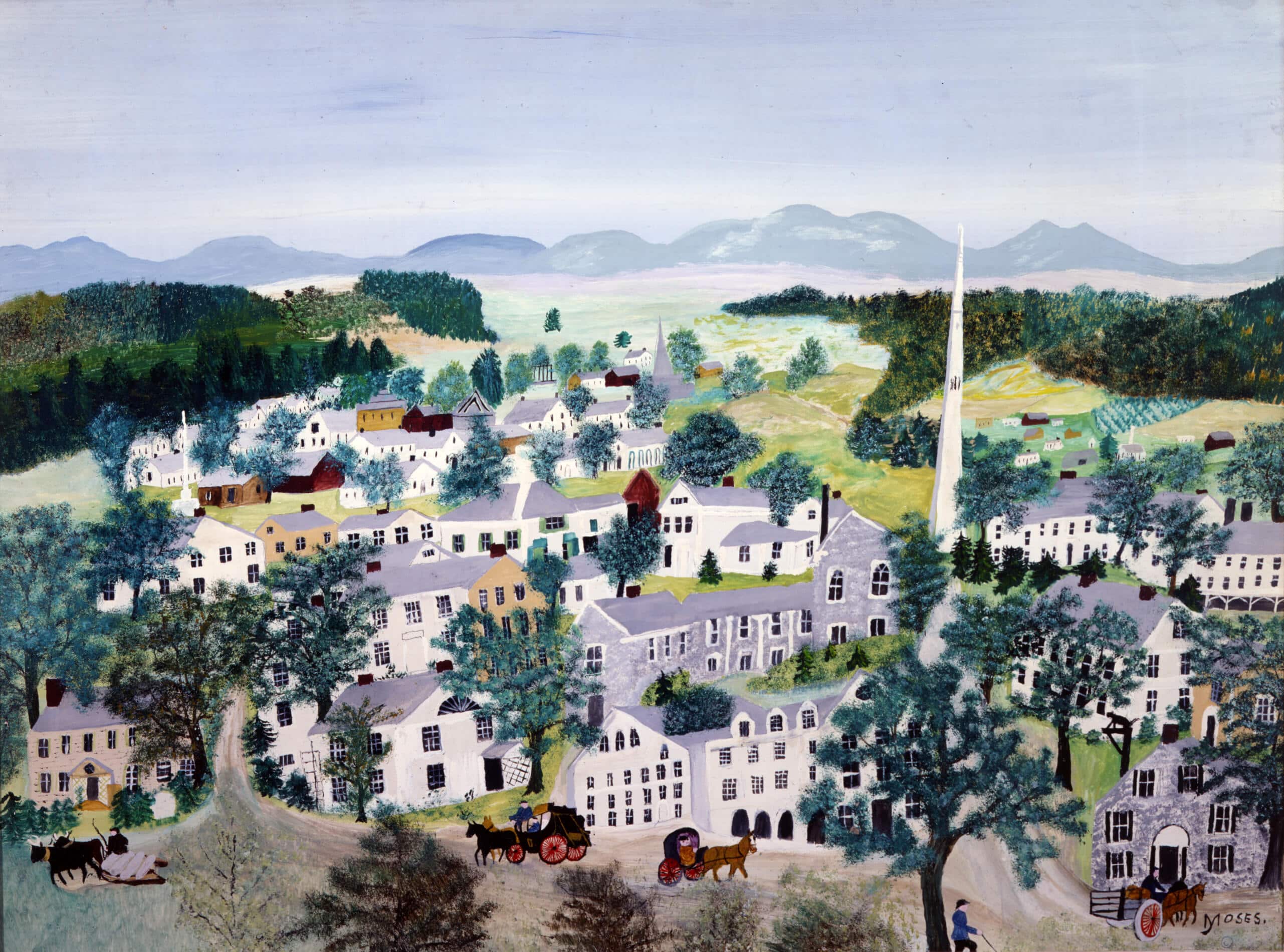 Grandma Moses: The Bennington Connection – Bennington Museum | Grandma ...